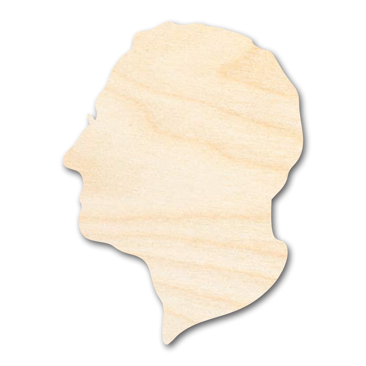 Unfinished Wood Franklin D. Roosevelt Shape | DIY Craft Cutout | up to ...