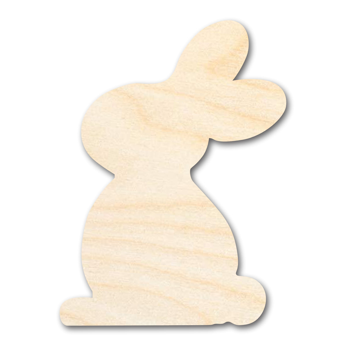 Bigger Better | Unfinished Wood Easter Bunny Shape | DIY Craft Cutout ...