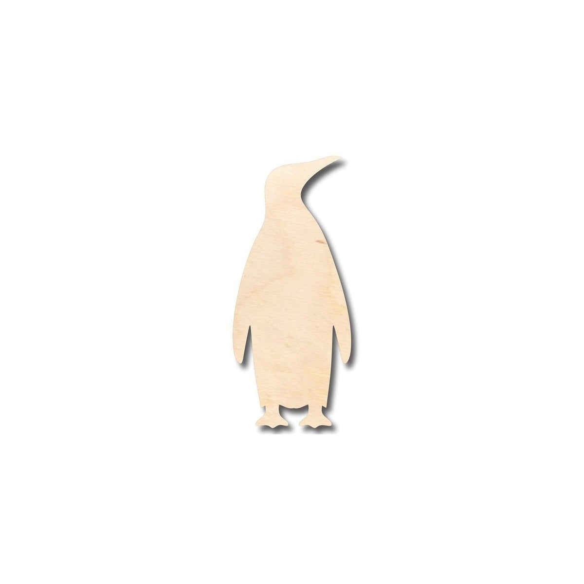 Unfinished Wood Emperor Penguin Shape - Animal - Wildlife - Craft ...