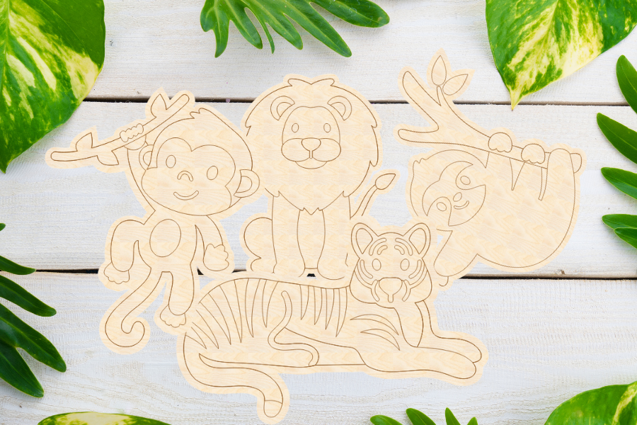 Animals - Etched – 24 Hour Crafts