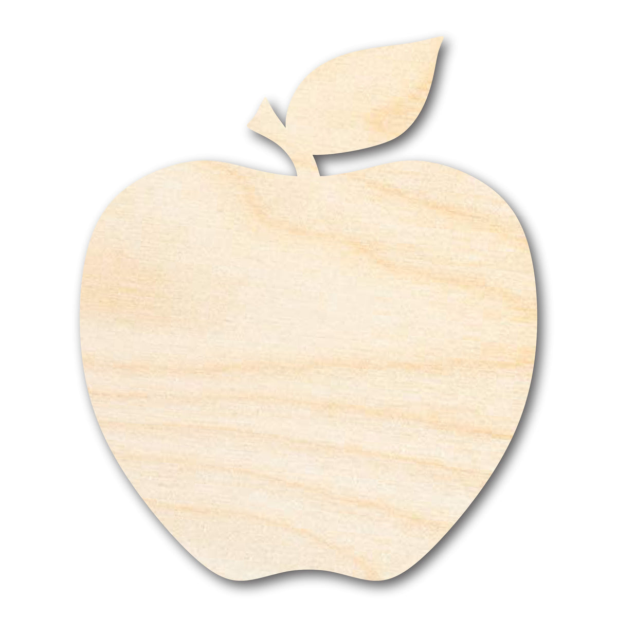 Unfinished Wood Apple Shape | DIY School Teacher Craft | Up to 36" – 24 ...