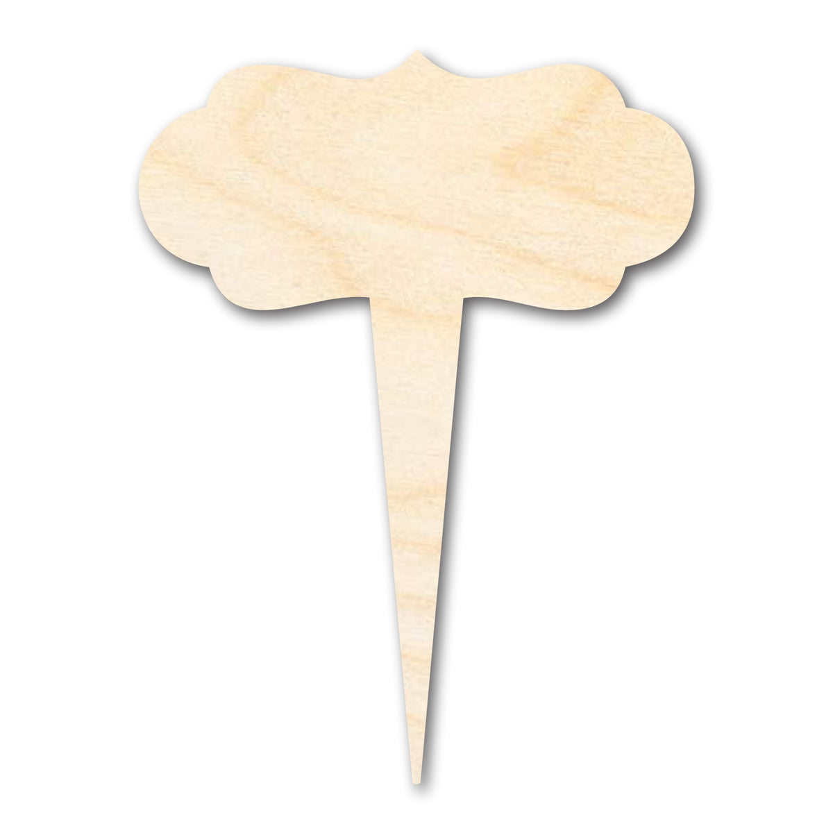 Unfinished Wood Garden Marker Stake | Craft Cutout | up to 12" DIY – 24 ...