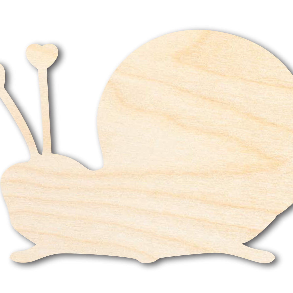 Unfinished Heart Snail Shape | DIY Craft Cutout | up to 46" DIY – 24 ...