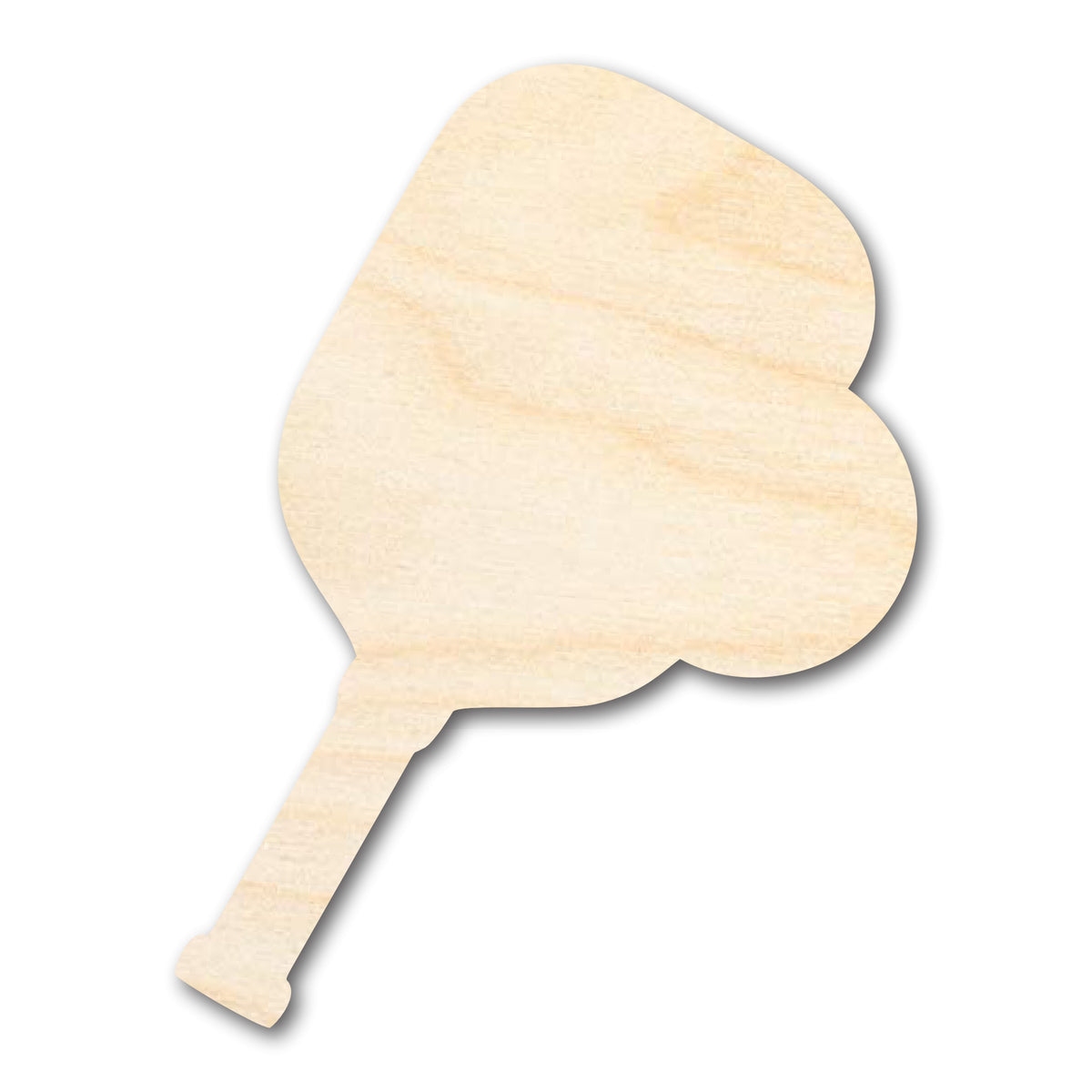 Unfinished Pickleball Paddle and Ball Shape | DIY Craft Cutout | up to ...
