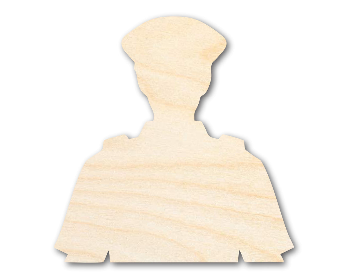 Unfinished Police Officer Shape | DIY Craft Cutout | up to 46" DIY – 24 ...