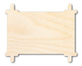 Unfinished Wood Torah Scroll Shape | DIY Craft Cutout | up to 46" DIY ...