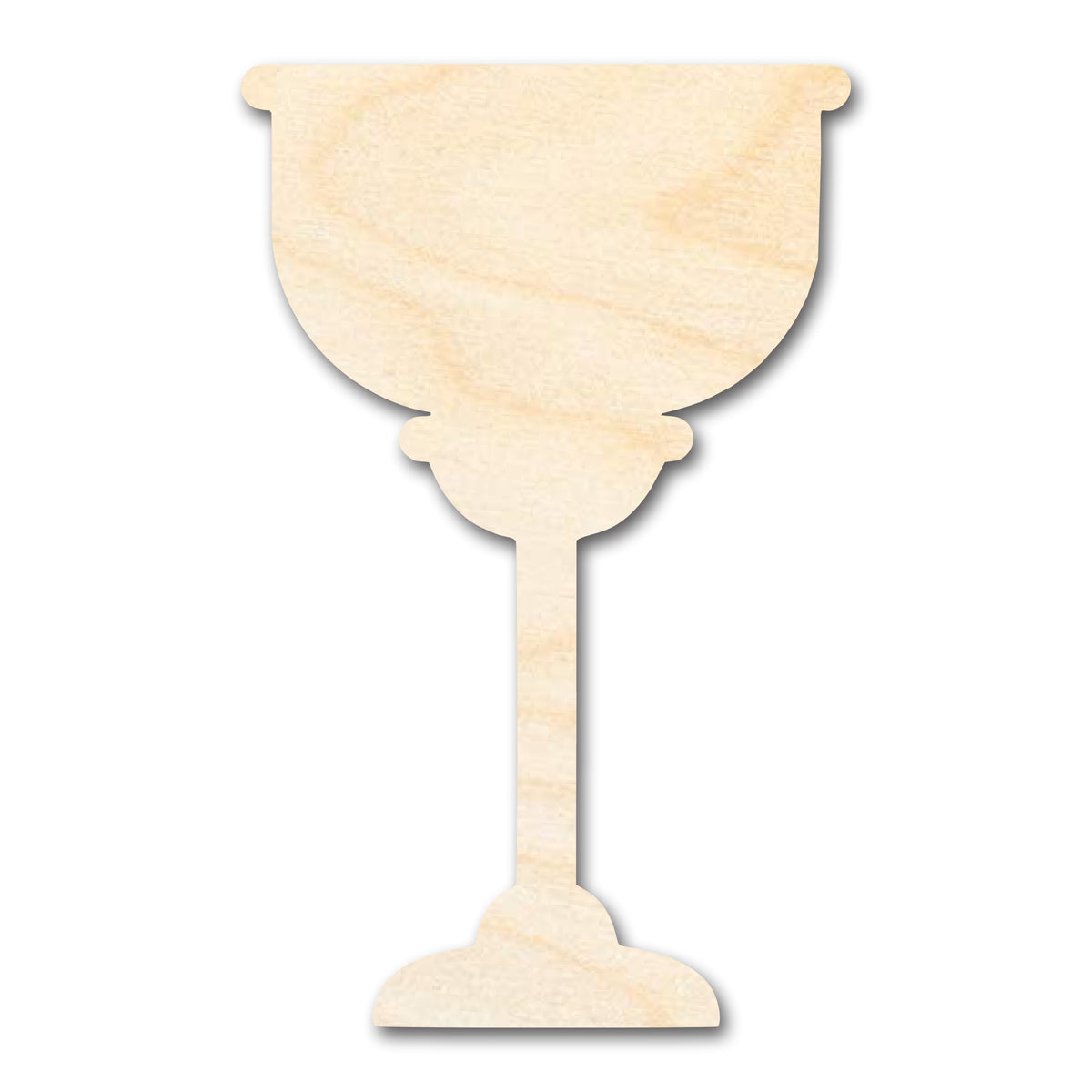 Unfinished Wood Golden Cup Shape | DIY Craft Cutout | up to 46" DIY ...