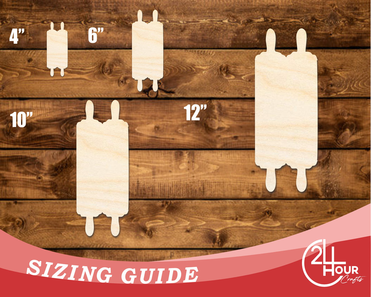 Unfinished Wood Torah Scroll Shape | DIY Craft Cutout | up to 46" DIY ...