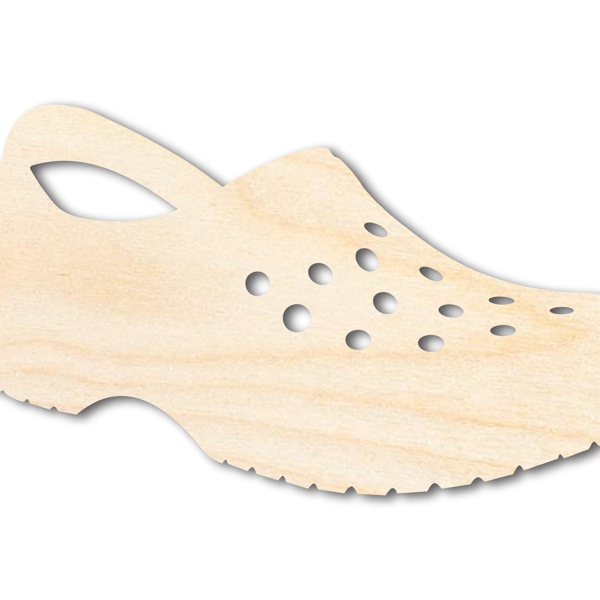 Unfinished Wood Clog Shoe Shape | DIY Craft Cutout | up to 46" DIY – 24 ...