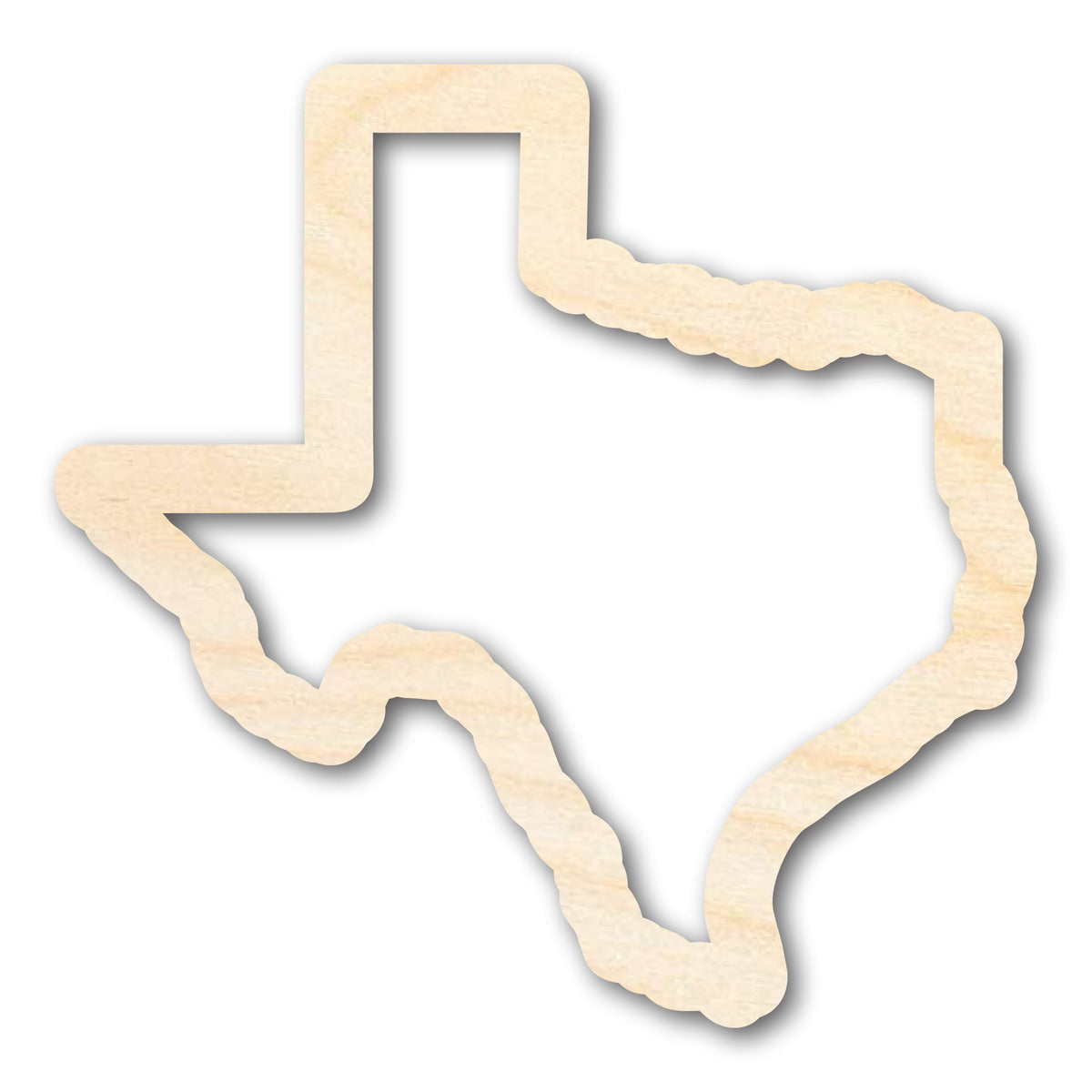 Unfinished Wood Texas Outline Shape | DIY Craft Cutout | up to 46" DIY ...