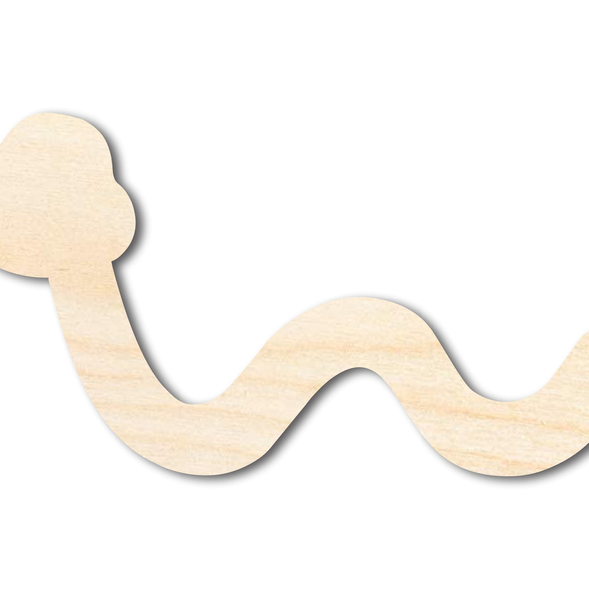 Unfinished Wood Balloon Snake Shape | DIY Craft Cutout | up to 46" DIY ...