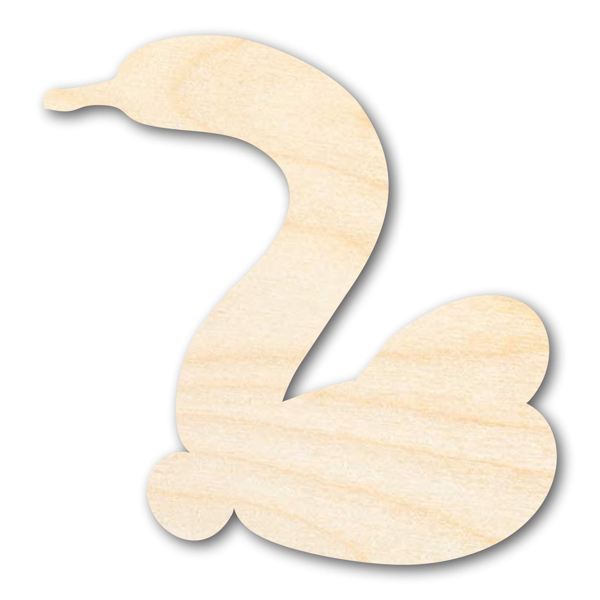 Unfinished Wood Balloon Swan Shape | DIY Craft Cutout | up to 46" DIY ...