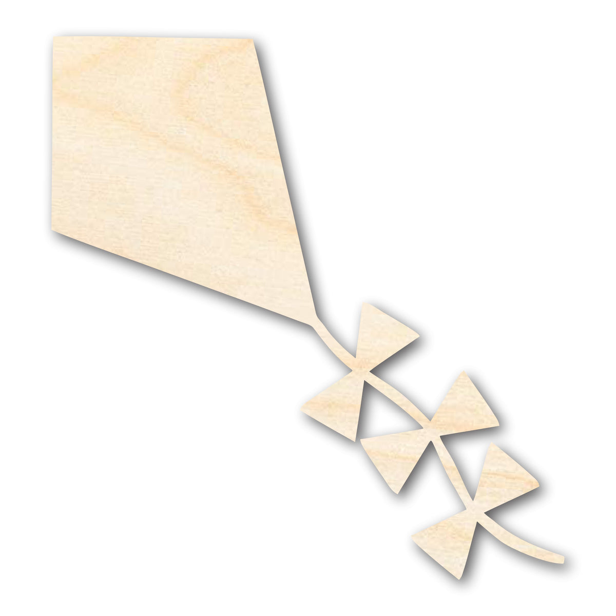 Unfinished Wood Kite Shape | DIY Craft Cutout | up to 46" DIY – 24 Hour ...