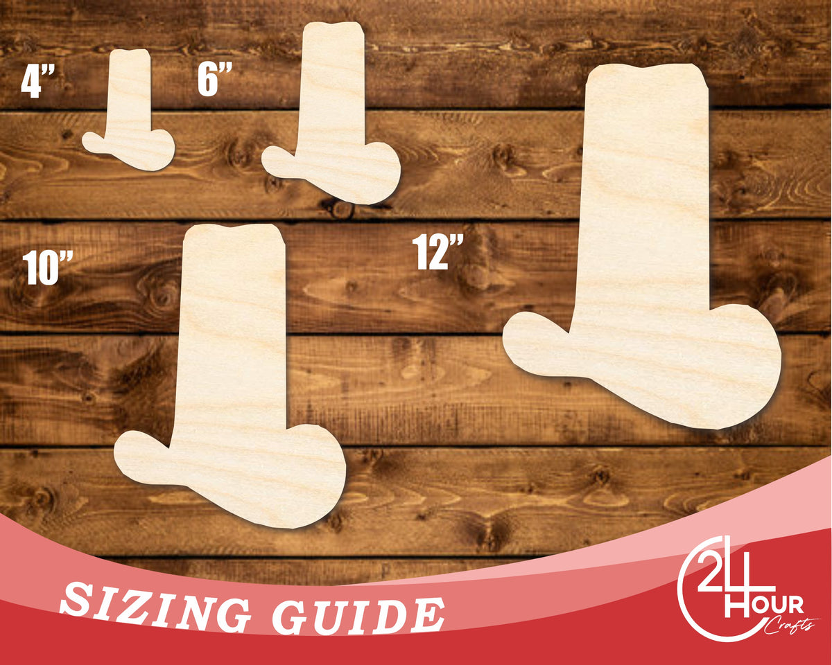 Unfinished Wood Comically Tall Cowboy Hat Shape | DIY Craft Cutout | u ...