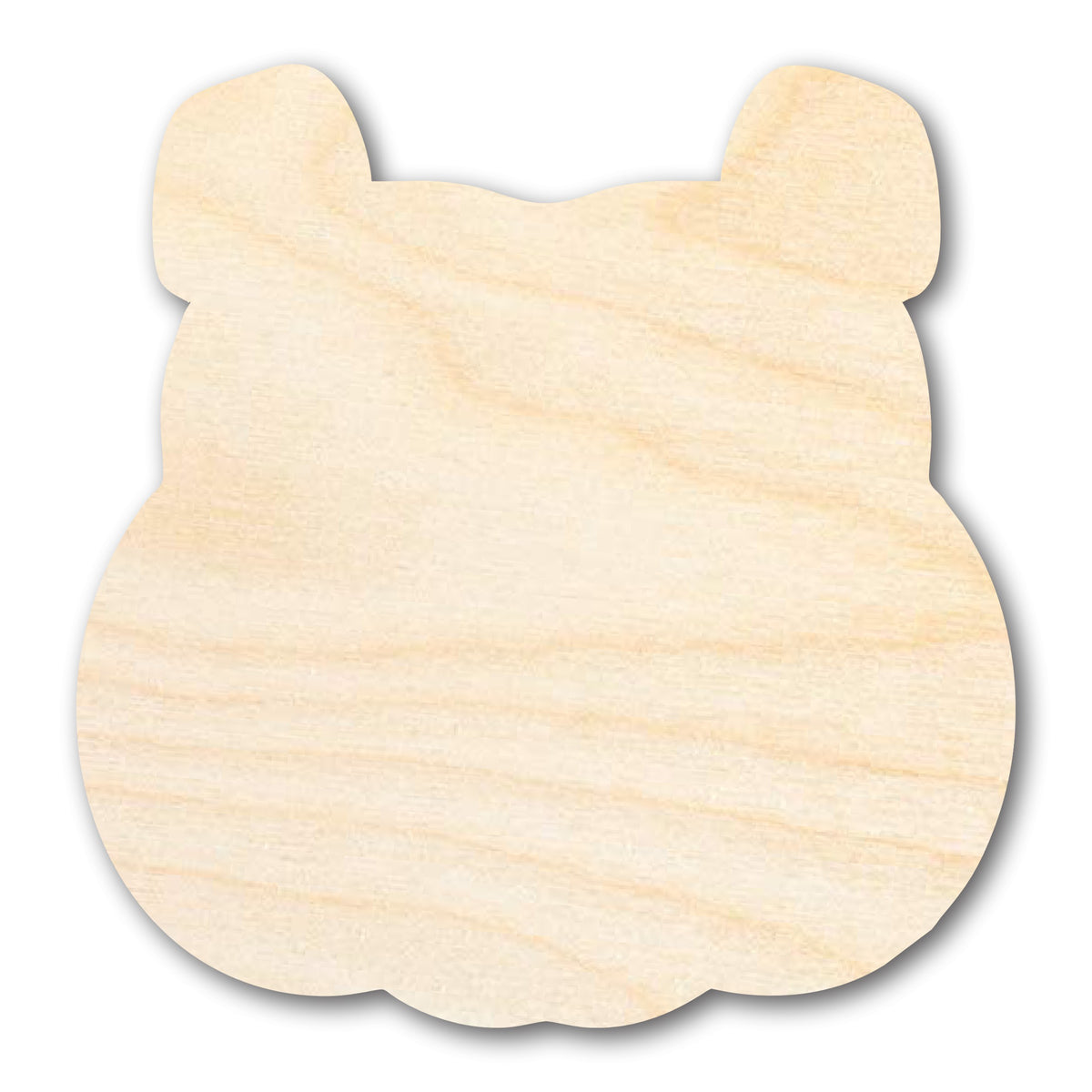 Unfinished Wood Bulldog Mascot Shape | DIY Craft Cutout | up to 46" DI ...