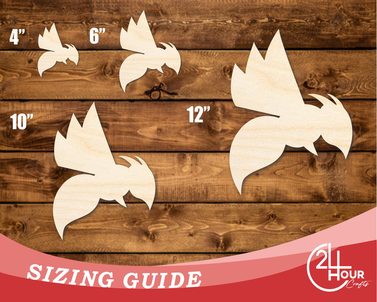 Unfinished Wood Hornet Mascot Shape | DIY Craft Cutout | up to 46" DIY ...