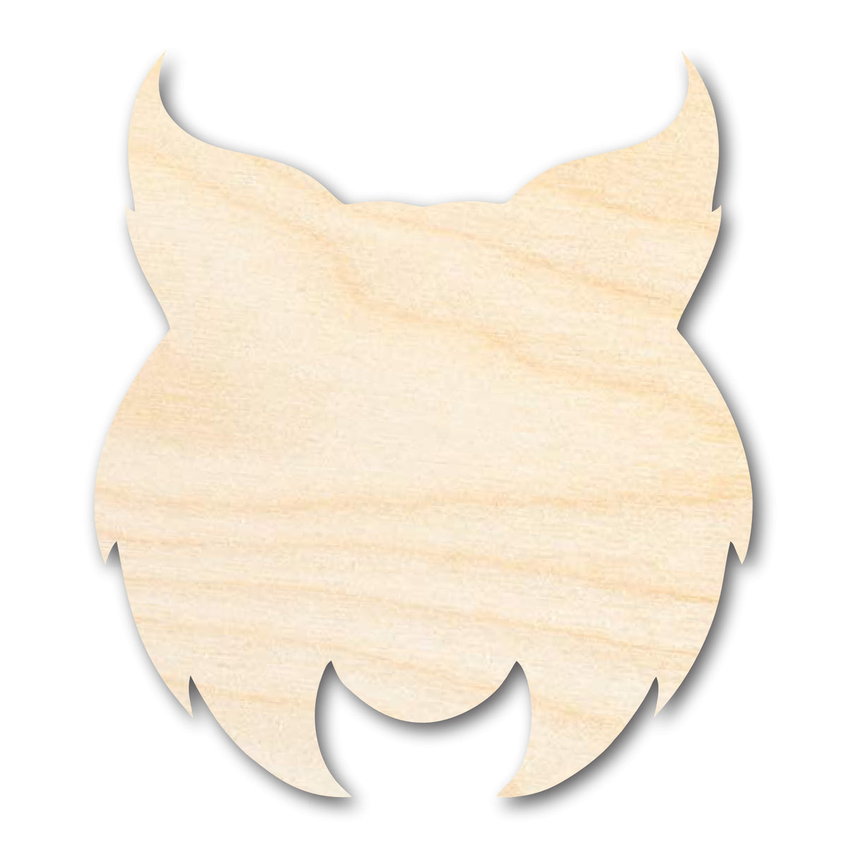 Unfinished Wood Wildcat Mascot Shape | DIY Craft Cutout | up to 46" DI ...