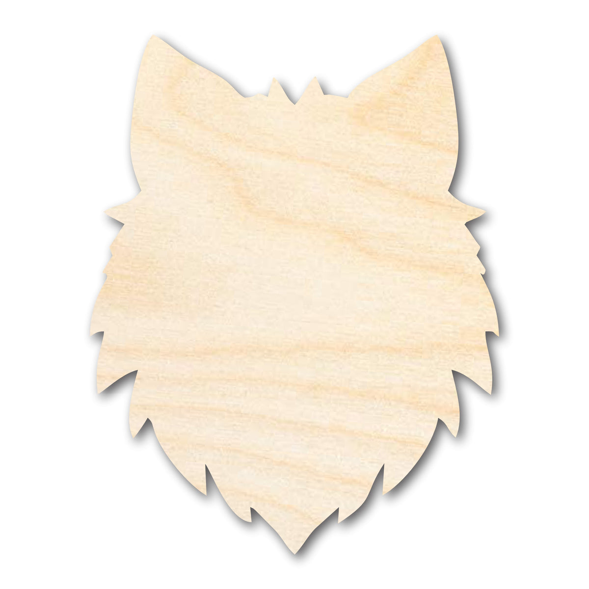 Unfinished Wood Wolf Mascot Shape | DIY Craft Cutout | up to 46" DIY ...