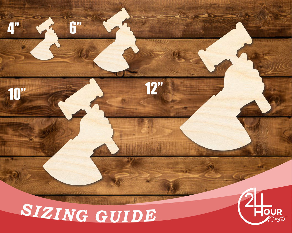 Unfinished Wood Judge Shape | DIY Craft Cutout | up to 46" DIY – 24 ...