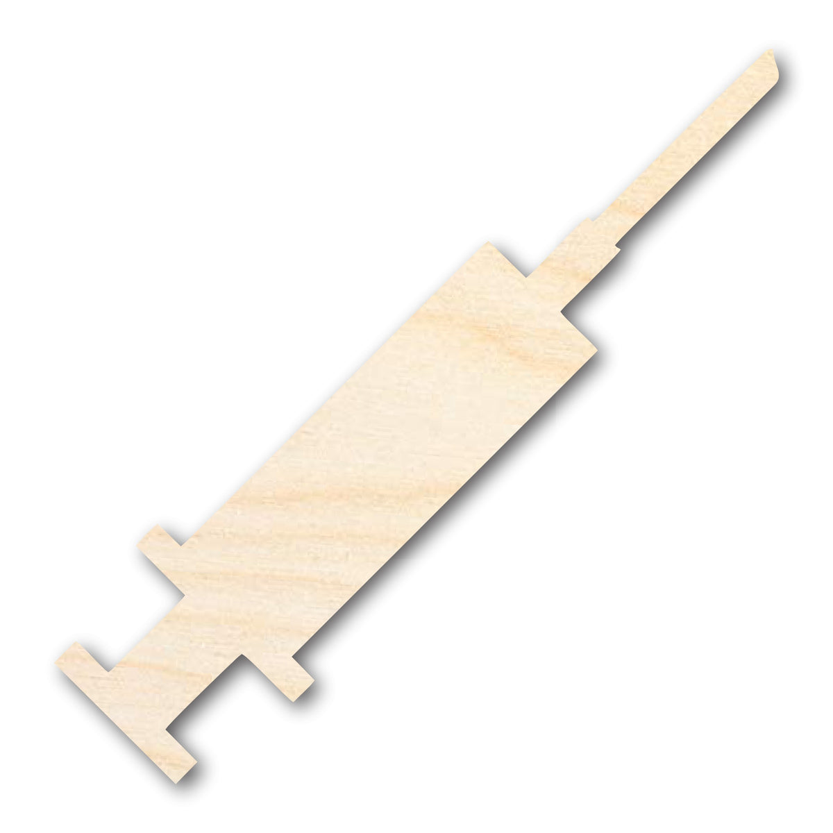 Unfinished Wood Syringe Shape | DIY Craft Cutout | up to 46" DIY – 24 ...