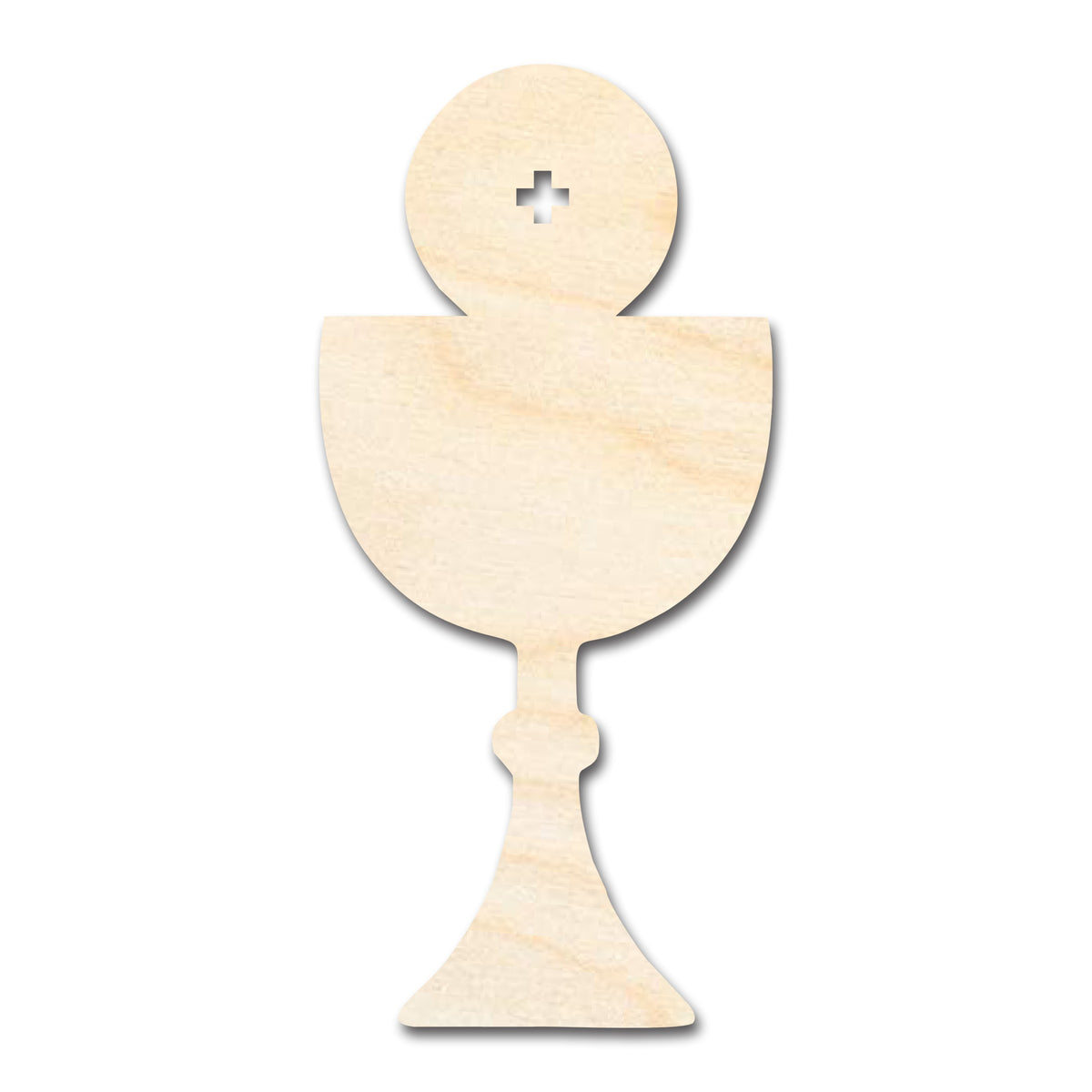 Unfinished Wood Host and Chalice Shape | DIY Craft Cutout | up to 46 ...