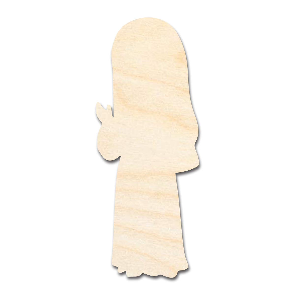 Unfinished Wood Nun Shape | DIY Craft Cutout | up to 46" DIY – 24 Hour ...