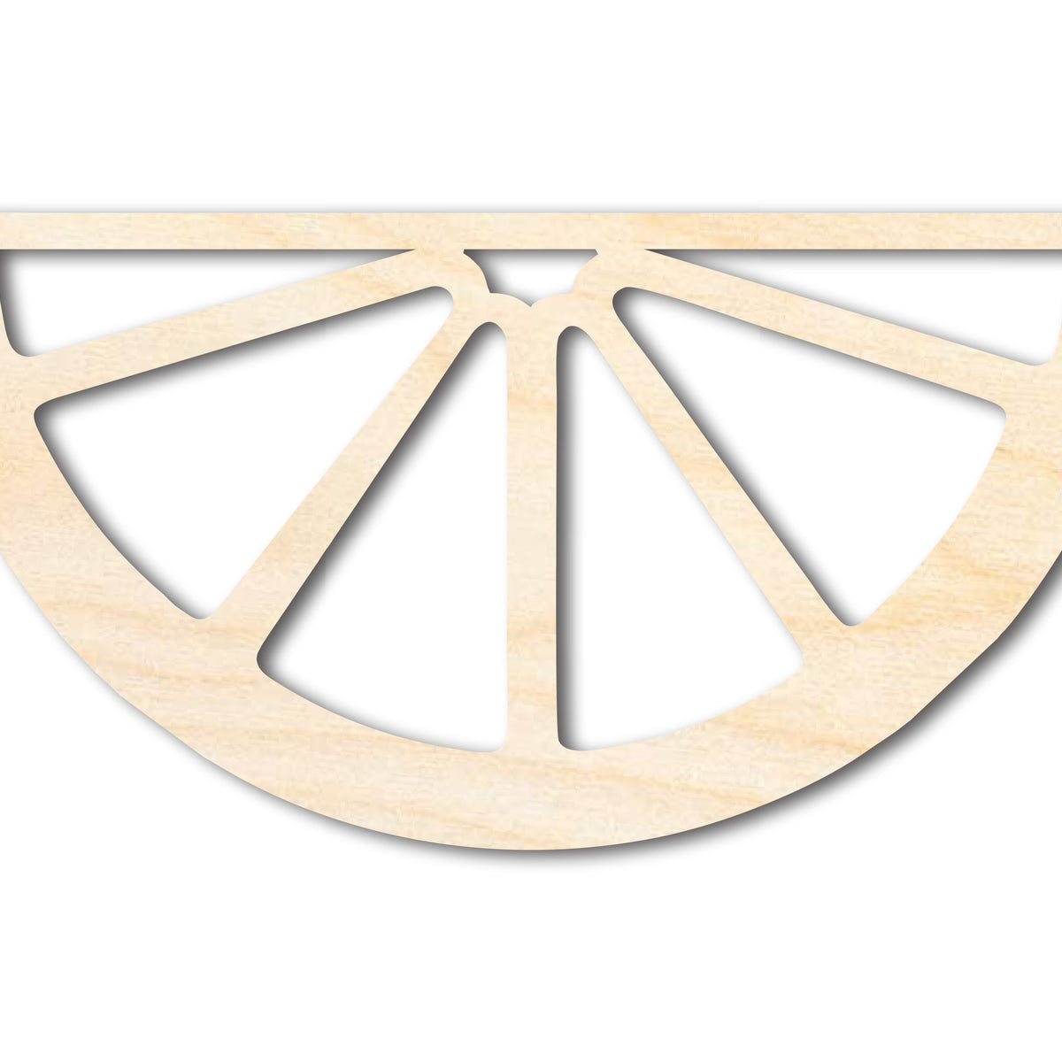 Unfinished Wood Orange Slice Shape | DIY Craft Cutout | up to 46" DIY ...