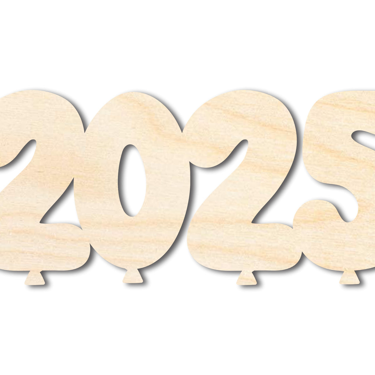 Unfinished Wood 2025 Balloons Shape | DIY Craft Cutout | up to 46" DIY ...
