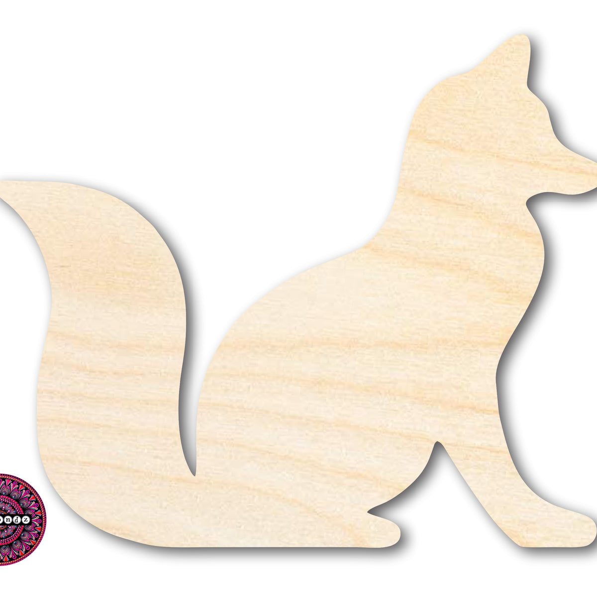 Unfinished Wood Fox Shape | JGrondz | DIY Craft Cutout | up to 46" DIY ...