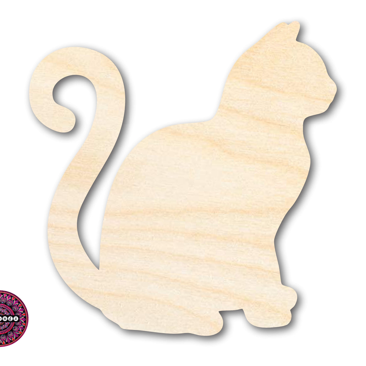 Unfinished Wood Cat Shape | JGrondz | DIY Craft Cutout | up to 46" DIY ...