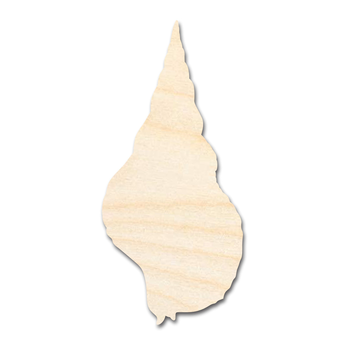 Unfinished Wood Swirl Shell Shape | DIY Craft Cutout | up to 46" DIY ...
