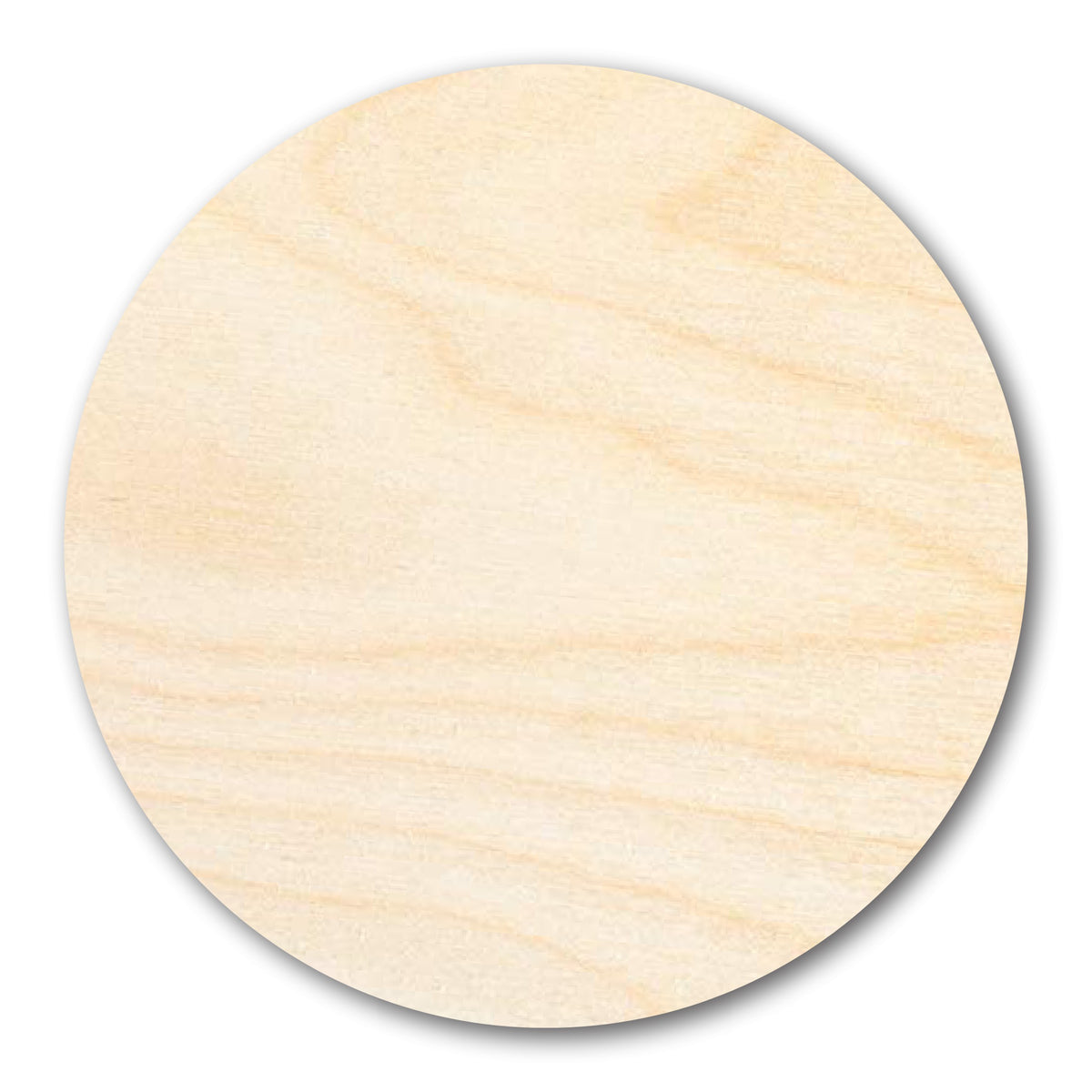Bigger Better | Unfinished Wood Circle Round | DIY Craft Cutout | – 24 ...