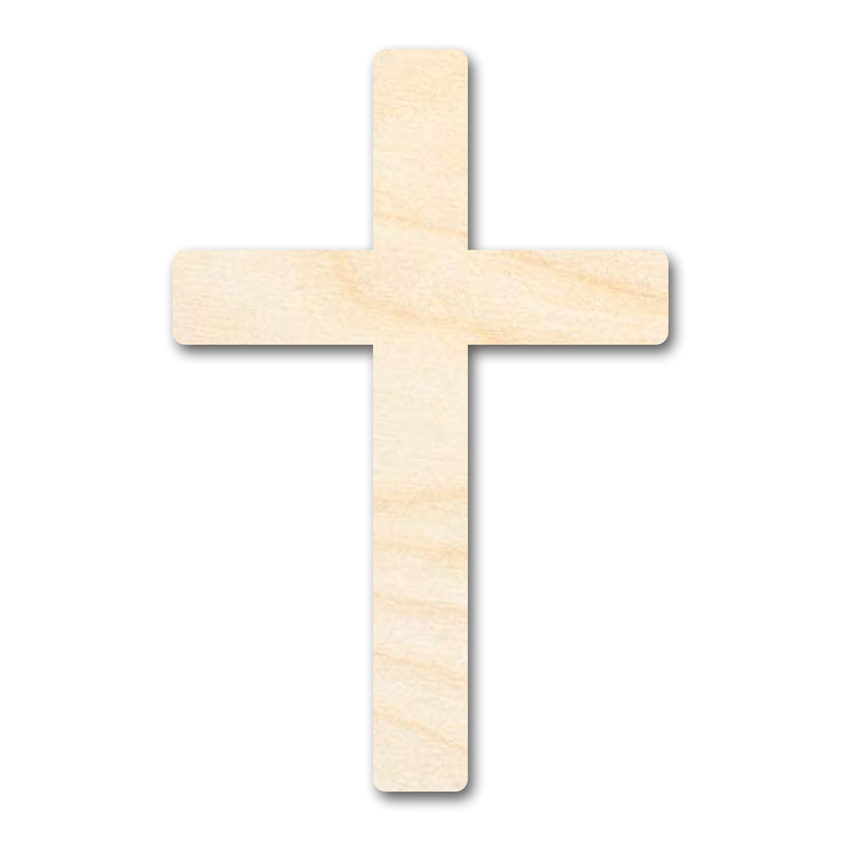 Bigger Better | Unfinished Wood Cross Shape | DIY Craft Cutout – 24 ...
