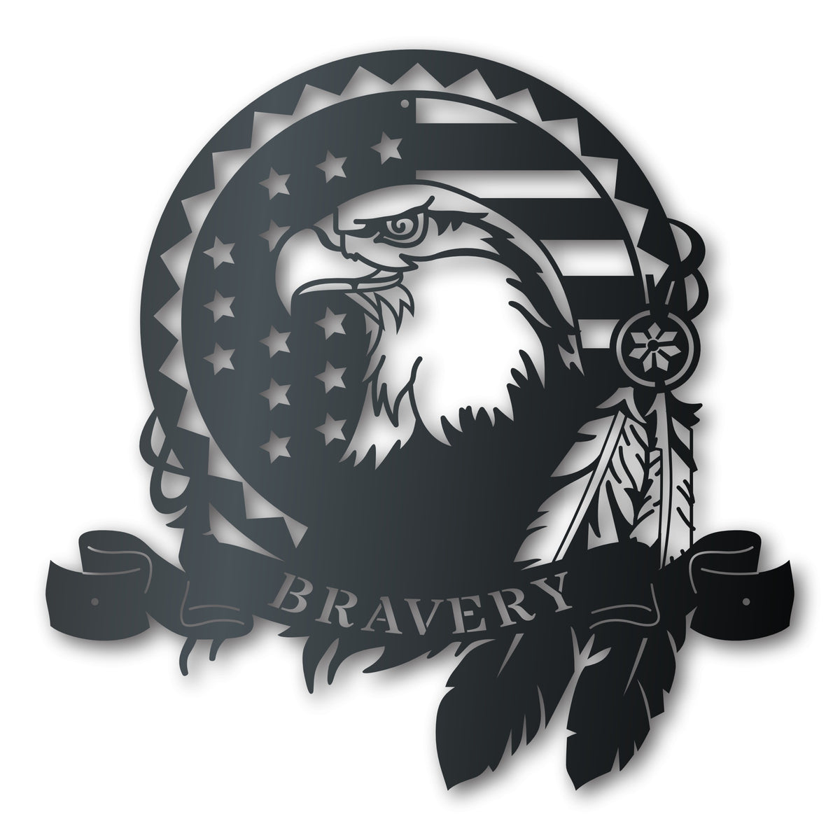 Custom Metal American Eagle Wall Art | Patriotic Decor | Indoor Outdoo ...