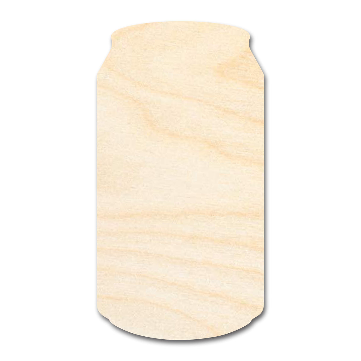 Bigger Better | Unfinished Wood Can Shape | DIY Craft Cutout – 24 Hour ...