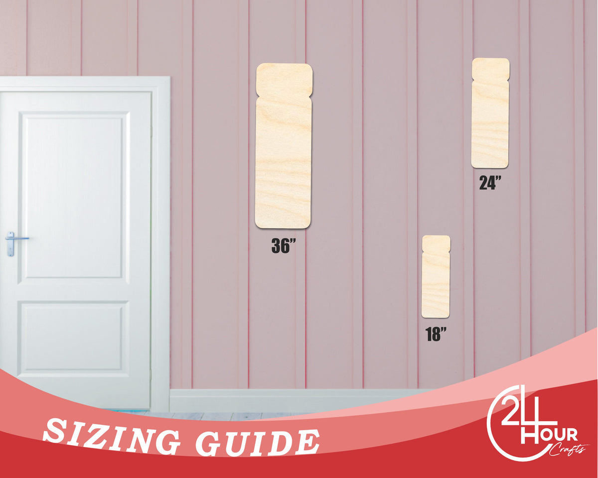 Bigger Better | Unfinished Wood Pool Raft Shape | DIY Craft Cutout – 24 ...