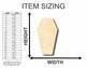 Unfinished Wood Coffin 2D Shape - Halloween - Craft - up to 46" DIY ...