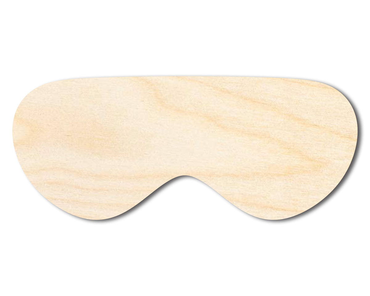 Unfinished Wood Goggles Shape - Craft - up to 46" – 24 Hour Crafts