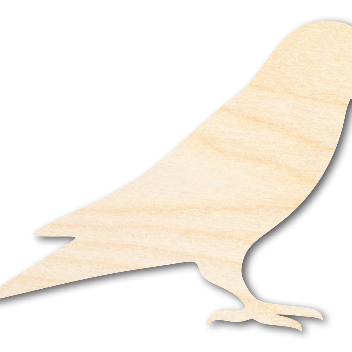 Unfinished Wood Love Bird Shape - Craft - up to 46" – 24 Hour Crafts