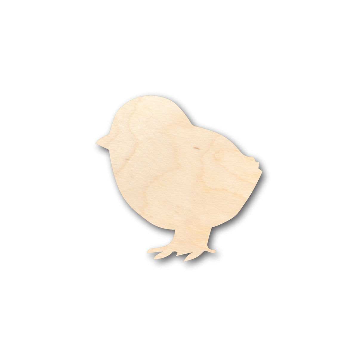 Unfinished Wood Baby Chick Shape - Craft - up to 36" DIY – 24 Hour Crafts