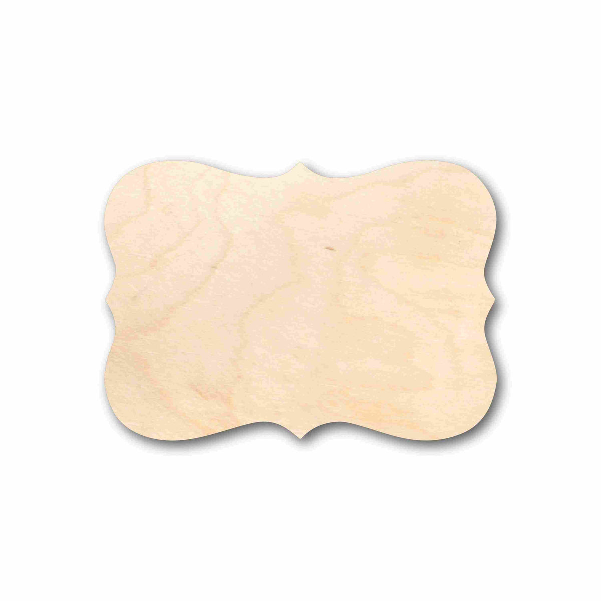 Unfinished Wood Fancy Award Craft Plaque Silhoutte - Craft- up to – 24 ...