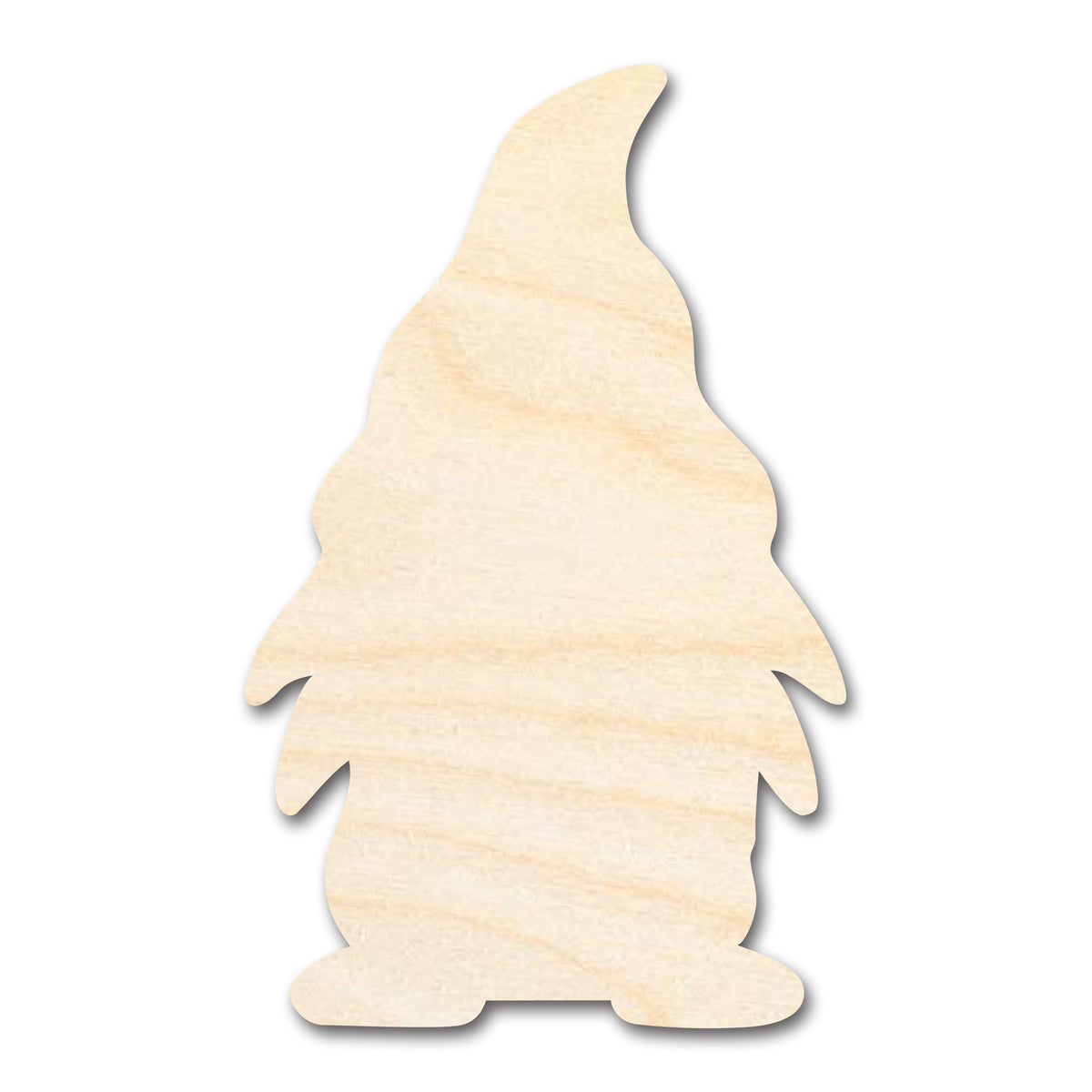 Unfinished Wood Garden Gnome Silhouette - Craft - up to 46" DIY – 24 ...