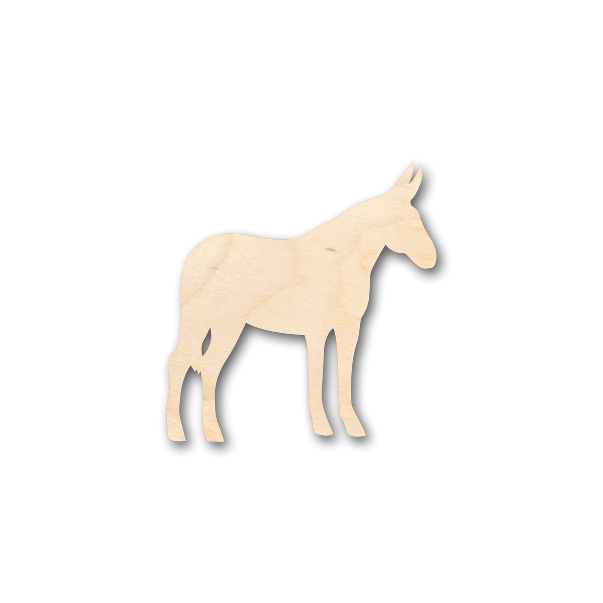 Unfinished Wood Mule Shape - Craft - up to 46" DIY – 24 Hour Crafts