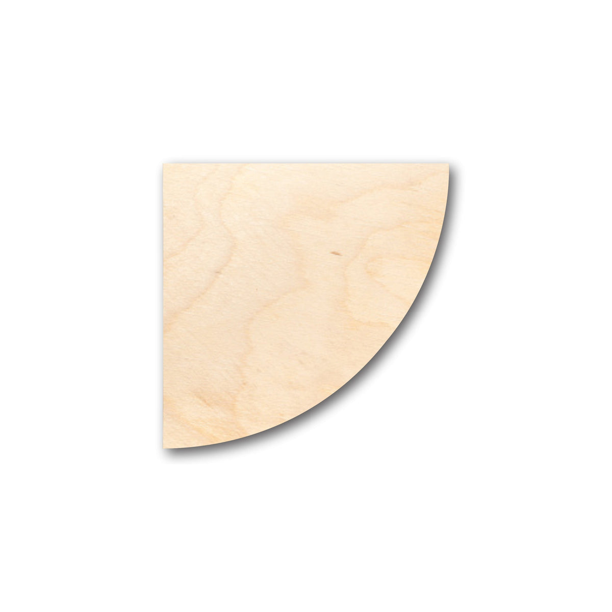 Unfinished Wood Quarter Circle Shape - Craft - up to 46" DIY – 24 Hour ...