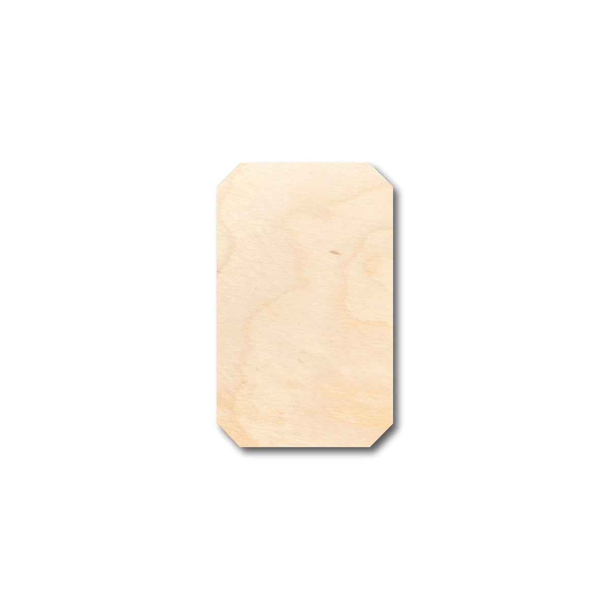 Unfinished Wood Rectangle Gem Shape - Craft - up to 46" DIY – 24 Hour ...