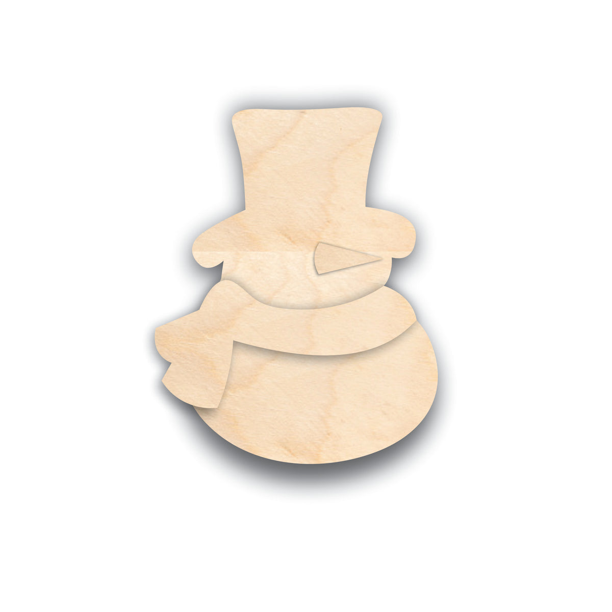 Unfinished Wood Snowman Craft Set Shape - 3 Piece Craft Set - up to 46 ...