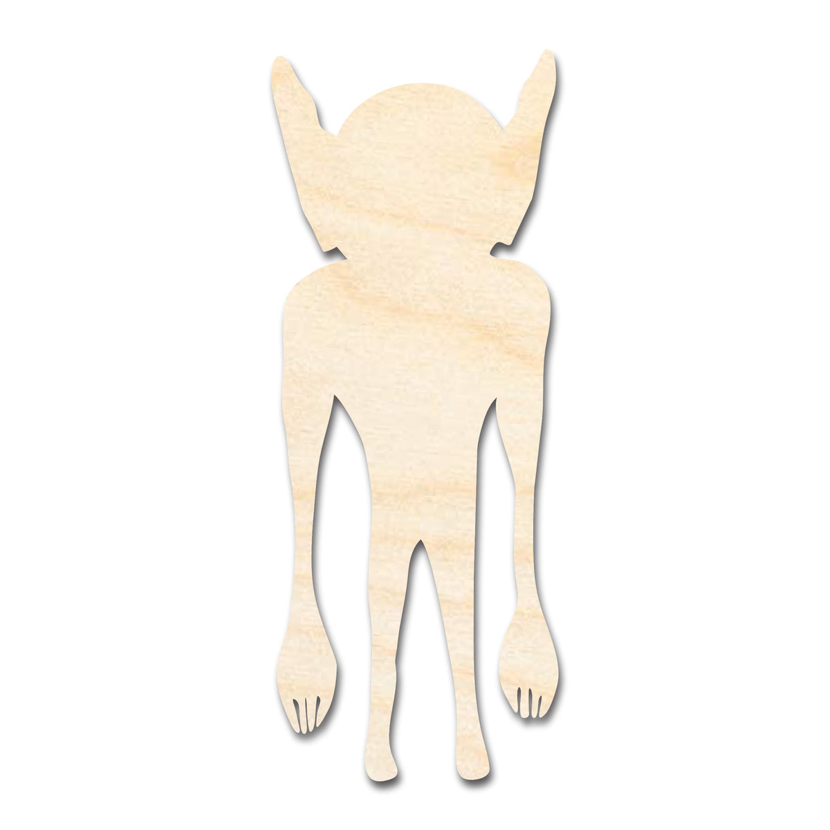 Unfinished Wood Kentucky Goblin Shape - Craft - up to 46" – 24 Hour Crafts