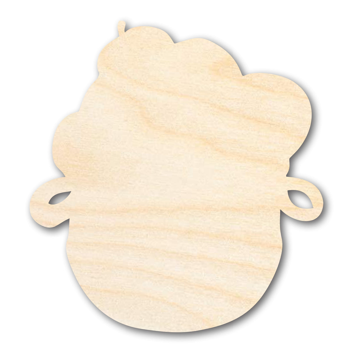 Unfinished Wood Bushel of Apples Shape - Craft - up to 46" – 24 Hour Crafts