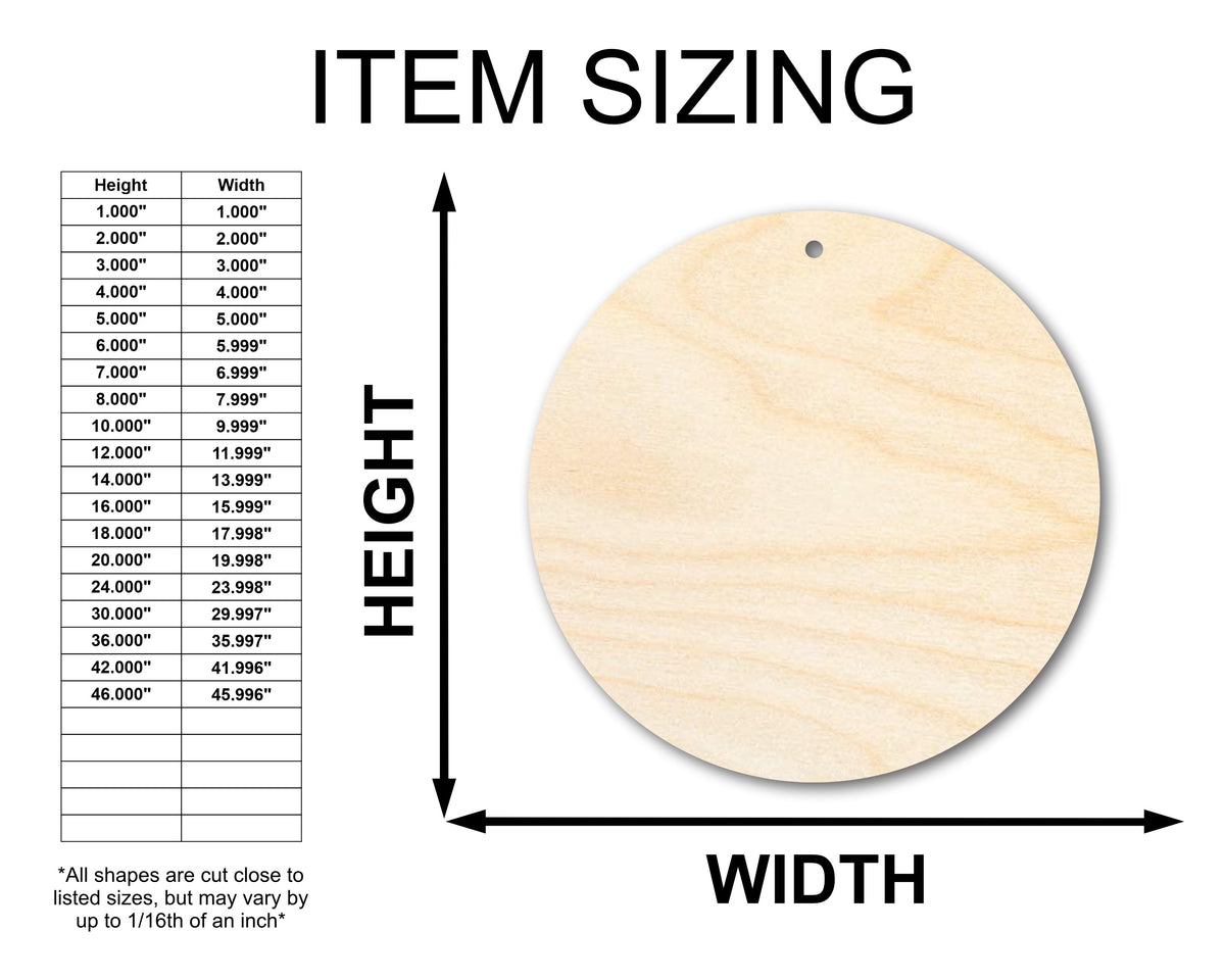 Unfinished Wood Circle Earring Blank Pair - DIY Jewelry Craft - Availa ...