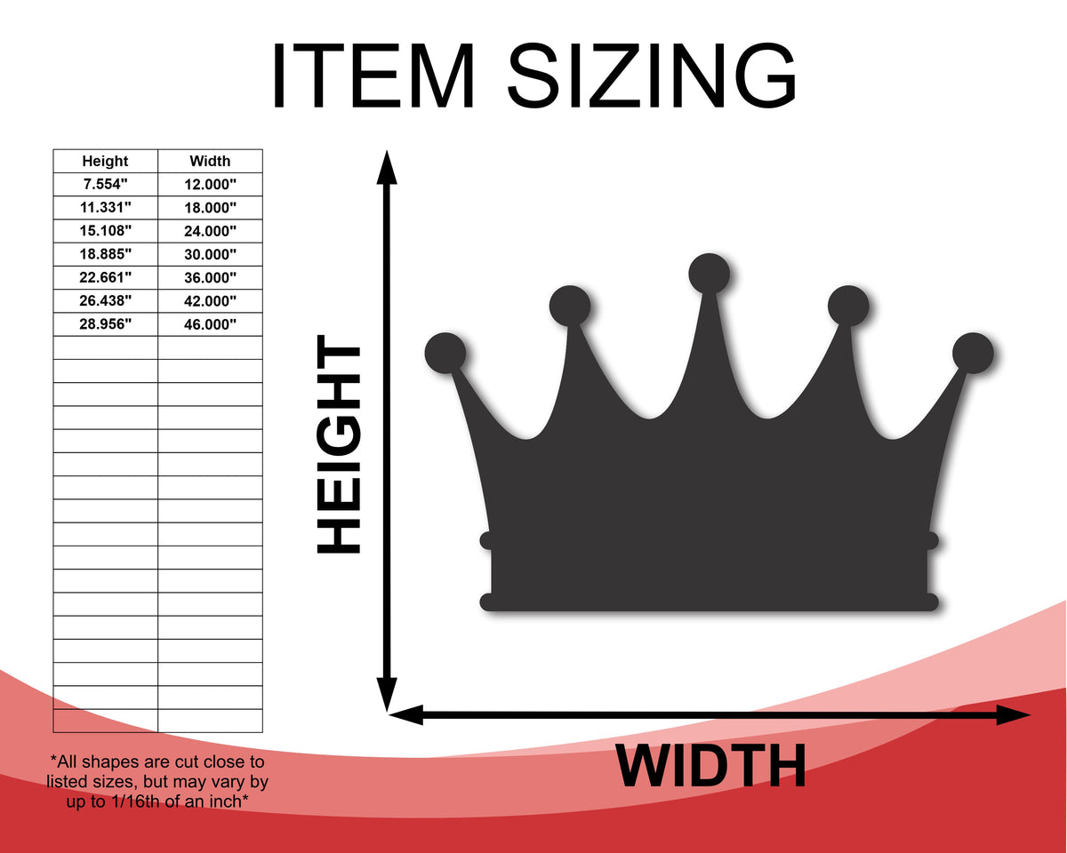 Metal Crown Wall Art | Metal Crown Silhouette | Metal Crown Wall Plaqu ...